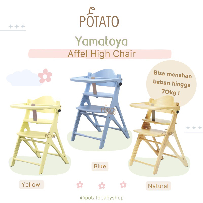 Jual Yamatoya Affel High Chair - Kursi Makan Bayi Highchair | Shopee Indonesia