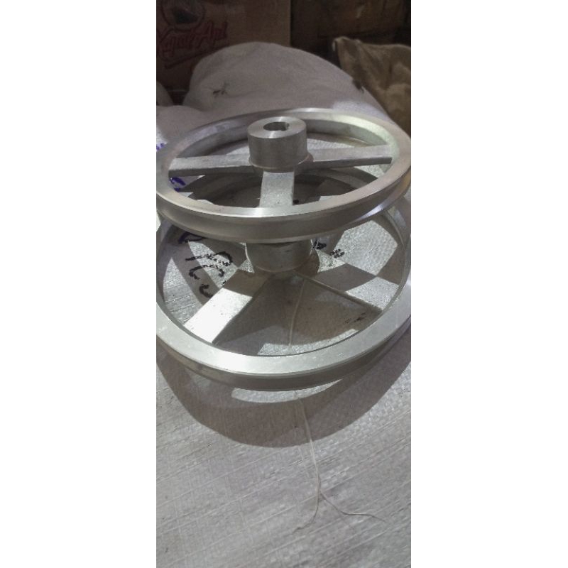 Jual pully puli jalur A1 x 7" x 12mm 19mm 20mm 25mm as1" inch pully ...