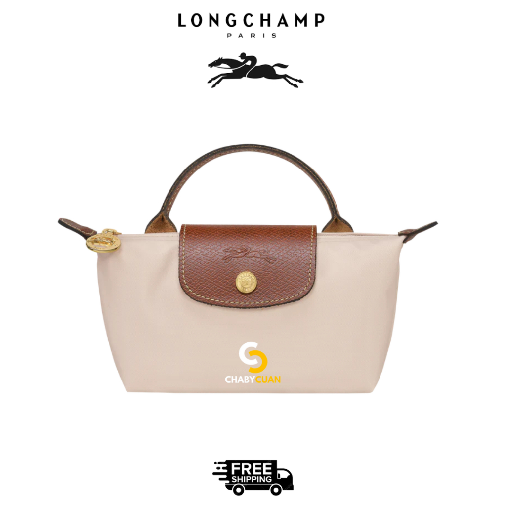 Jual LC Pouch Classic Top Handle Slingbag with Stripe | Shopee Indonesia