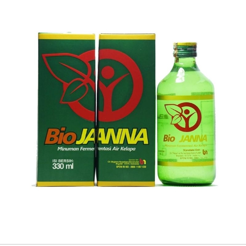 Jual Bio Janna Minuman Air Kelapa Fermentasi 330 ml Bio jana Biojanna | Shopee Indonesia