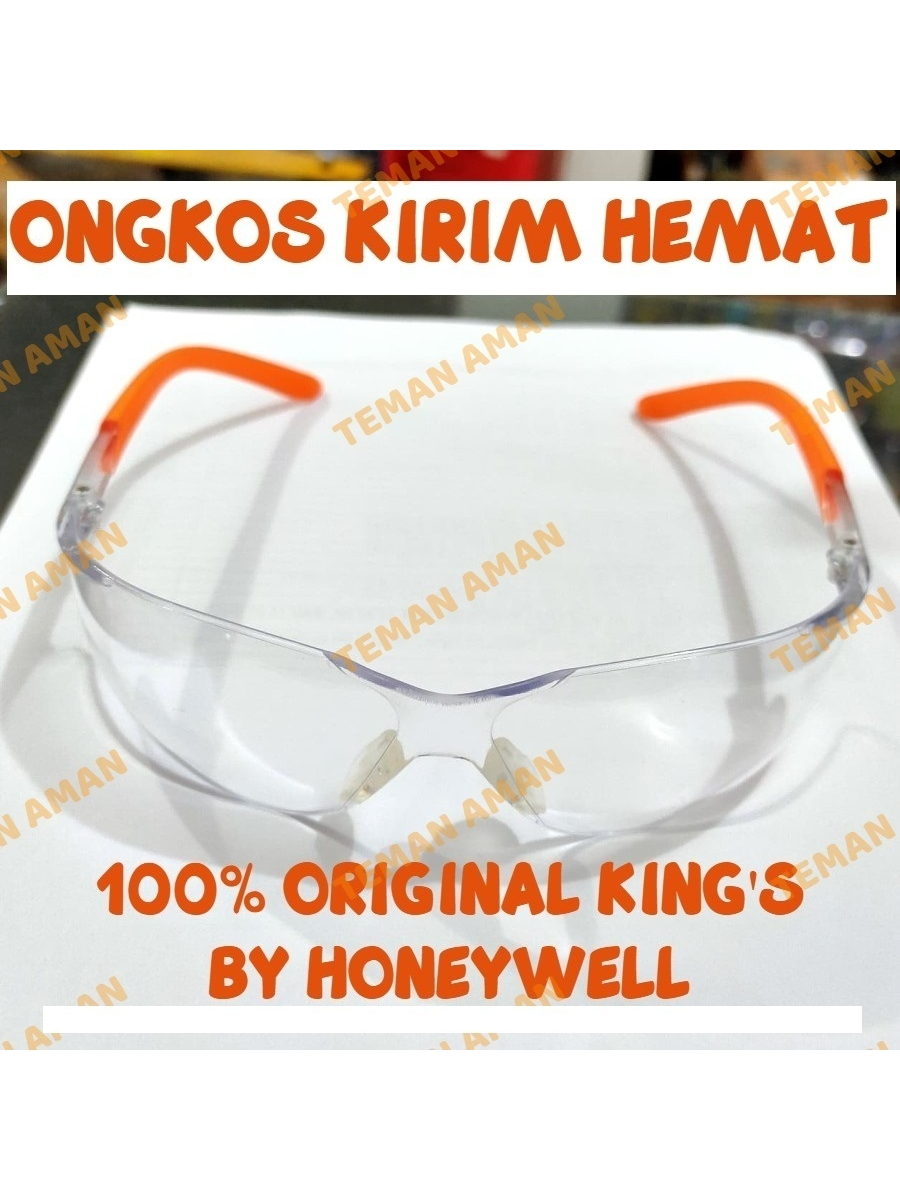 Jual KACAMATA SAFETY KY 2221 & KY 2222 CLEAR KING KINGS KING'S BY ...