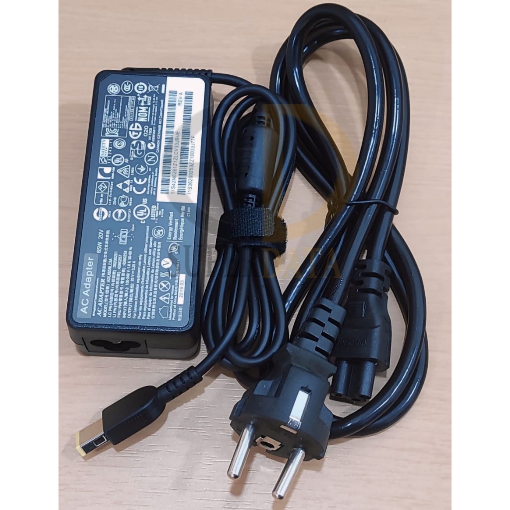 Jual Adaptor Lenovo 20V 3.25A _ USB | Shopee Indonesia