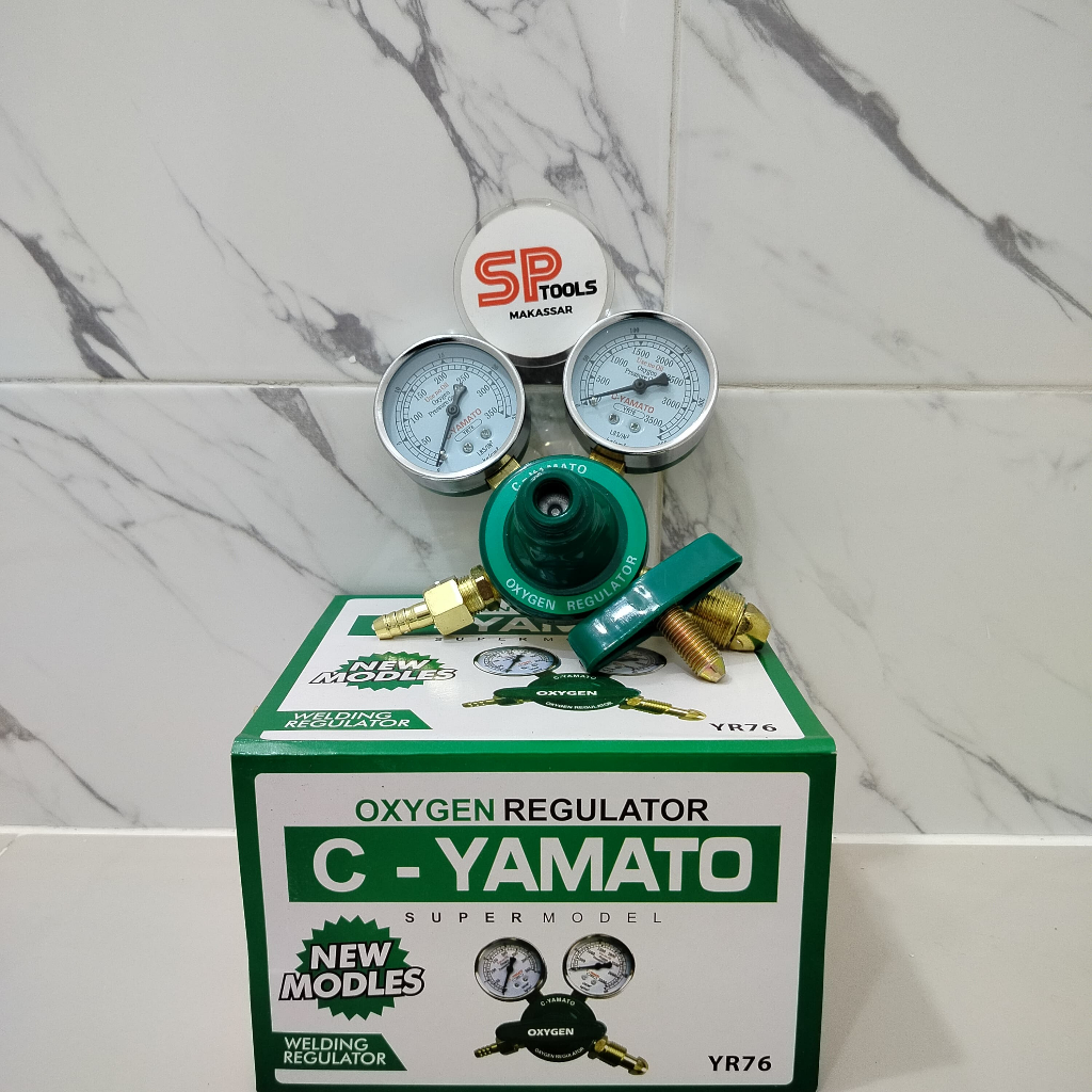 Jual REGULATOR LAS TABUNG OKSIGEN / OXYGEN YR76 / YR-76 / YR 76 YAMATO | Shopee Indonesia