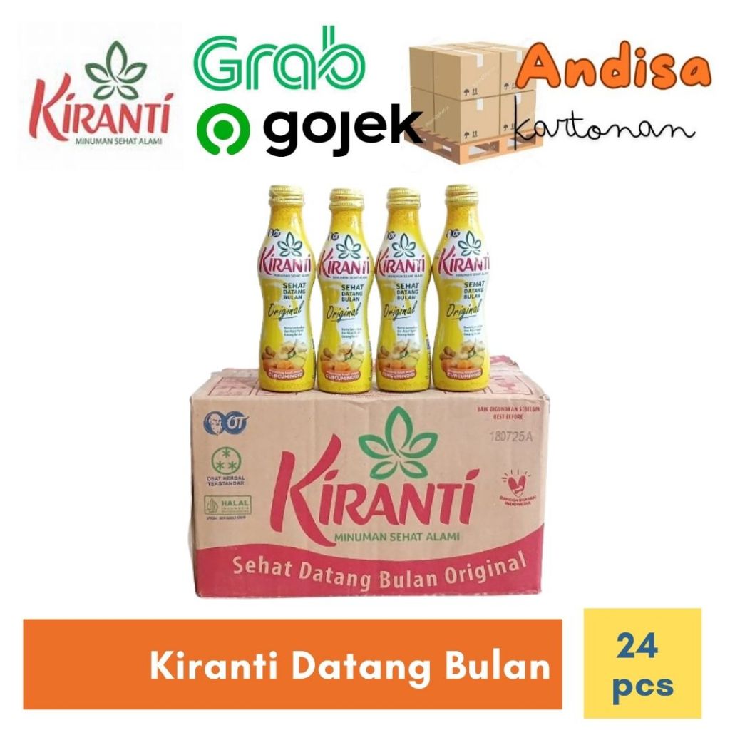 Jual Kiranti Sehat Datang Bulan Original Botol 150ml 24 Botol (EXP ...