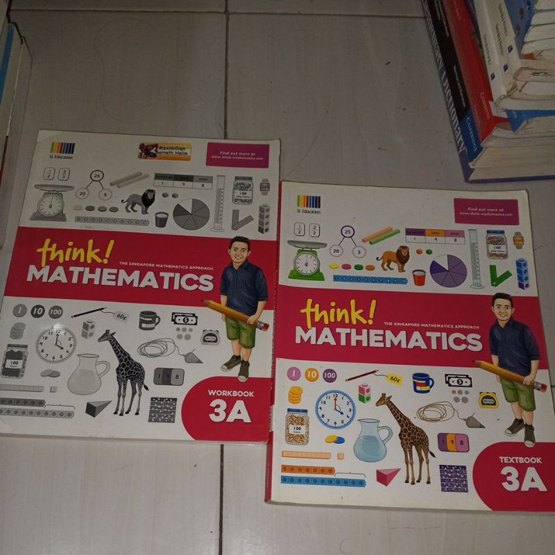 Jual think mathematics textbook dan workbook 3a | Shopee Indonesia