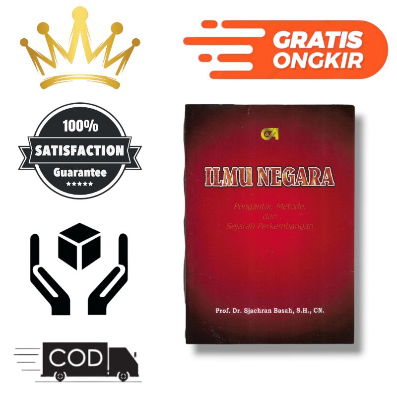 Jual Buku Ilmu Negara Pengantar, Metode, Dan Sejarah Pengembangan -Prof. Dr. Sjachran Basah, S.H ...