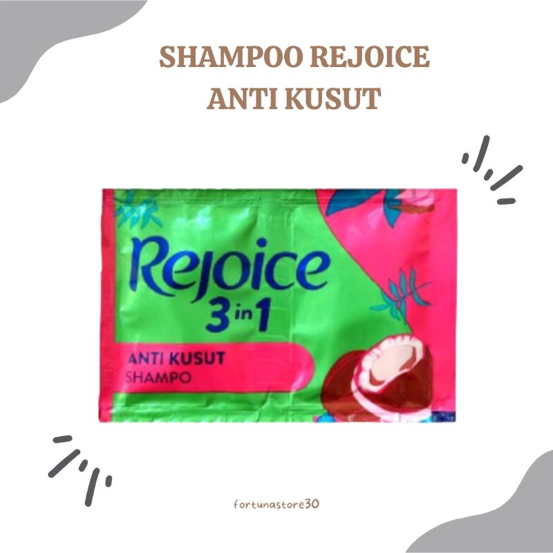Jual Rejoice Shampoo 3in1 Sachet (12X10ml) | Shopee Indonesia