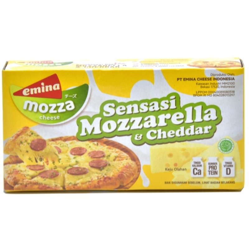 Jual EMINA Cheese Mozzarella Box 160 g keju | Shopee Indonesia