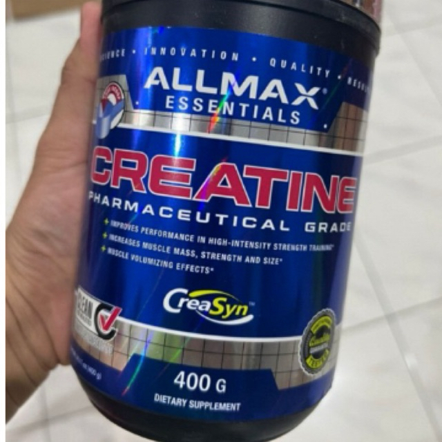Jual ALL MAX NUTRITION CREATINE MONOHYDRATE PHARMA GRADE 400 gr 80x ...