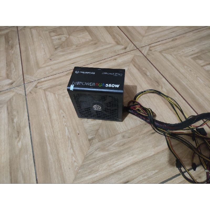 Jual psu pure thermaltek rgb 550w lite power | Shopee Indonesia