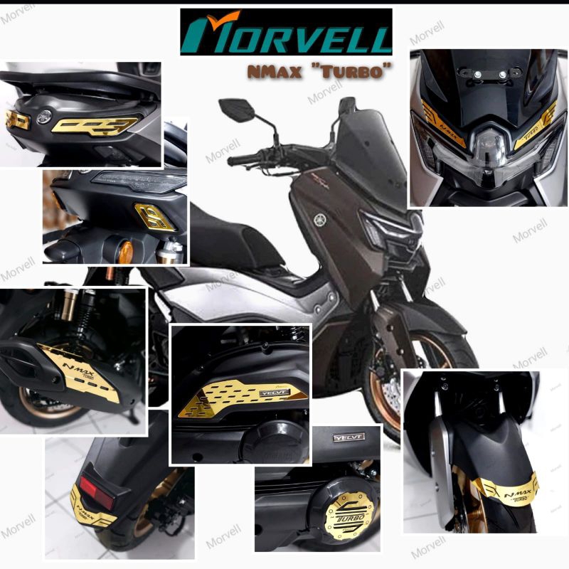 Jual Yamaha Nmax Turbo 2020-2024 Up - Filter Box and Cvt Cover garnish ...