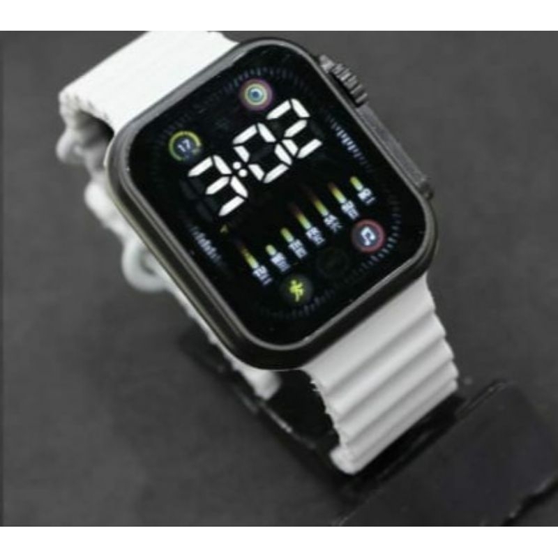 Jual Jam Tangan Digital Led Pria Dan Wanita Tampilan Layar Besar 41×48 ...