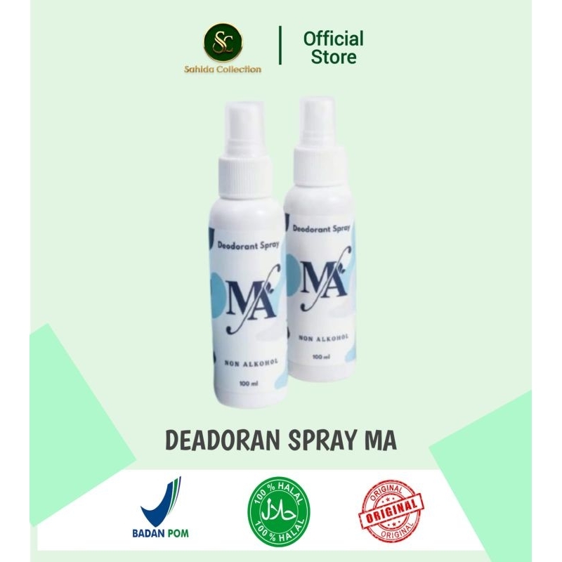 Jual MA Deo Deodorant Spray 100 ml | Shopee Indonesia