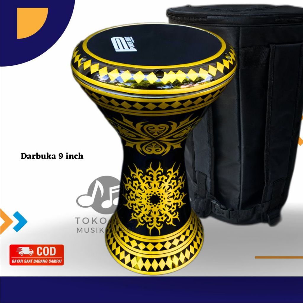 Jual Darbuka 9 inch Kualitas Super Dumbuk Darbuk Gendang Anak Darbuk ...