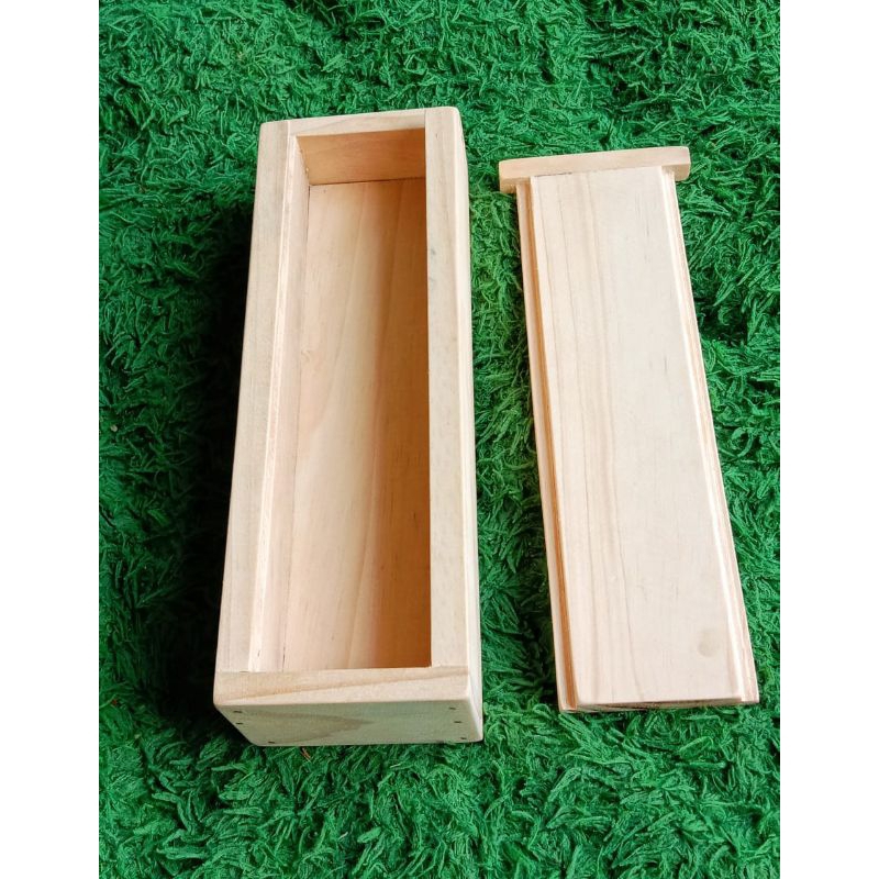 Jual Wooden Storage box kayu penyimpanan ukuran 20×5×3 cm | Shopee ...