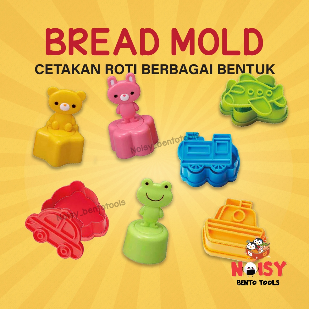 Jual BREAD MOLD | CETAKAN ROTI SANDWICH BERBAGAI KARAKTER | Shopee ...