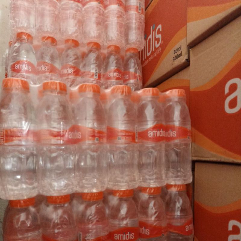 Jual Air Mineral Amidis Botol 220ml Isi 24 botol | Shopee Indonesia