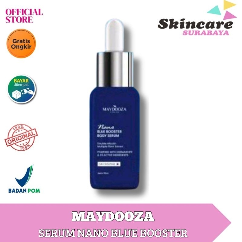 Jual Maydooza - Serum Biru Nano Blue Booster Body Serum 30ml Serum day ...