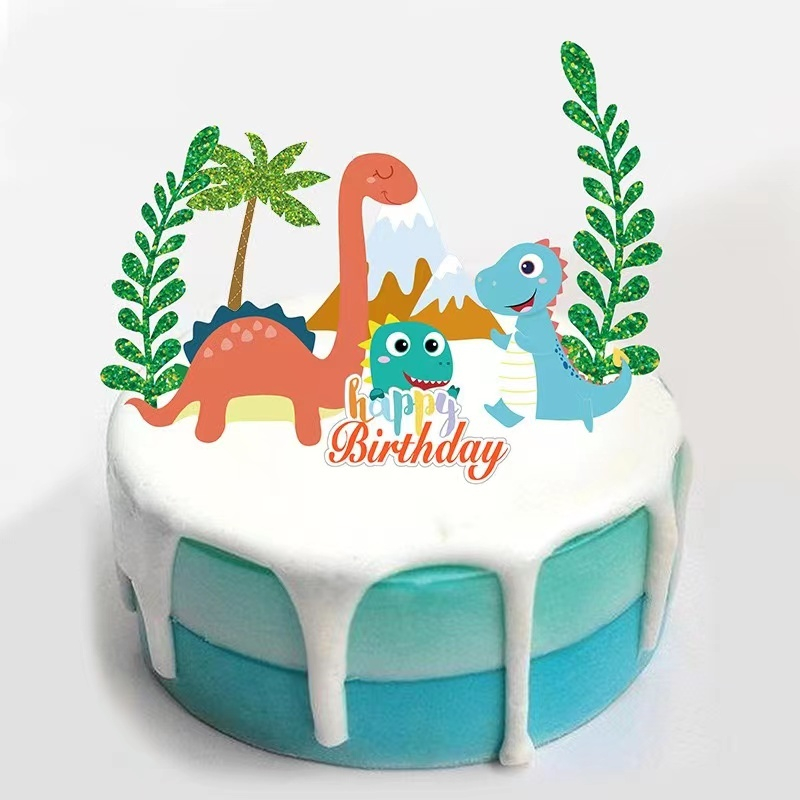 Jual Kue Topper Ulang Tahun Tema Anak, Banner Dekorasi untuk Anak Laki ...