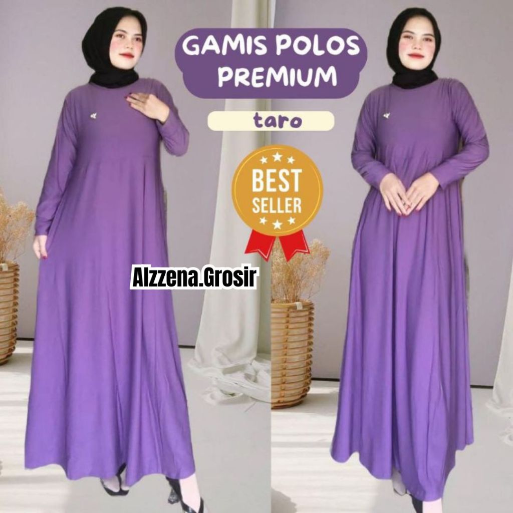 Jual PROMO!!! GAMIS JERSEY POLOS PREMIUM SUPER TEBAL ADEM (WARNA ...