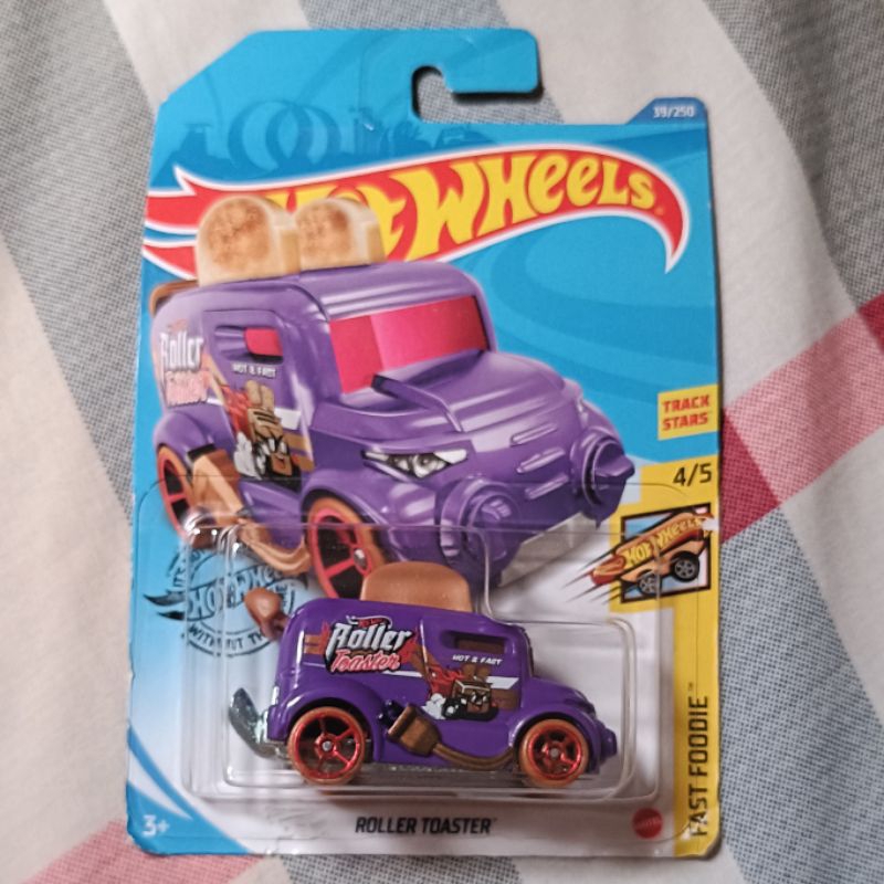 Jual Hot Wheels Hotwheels Roller Toaster Mobil Roti Ungu | Shopee Indonesia