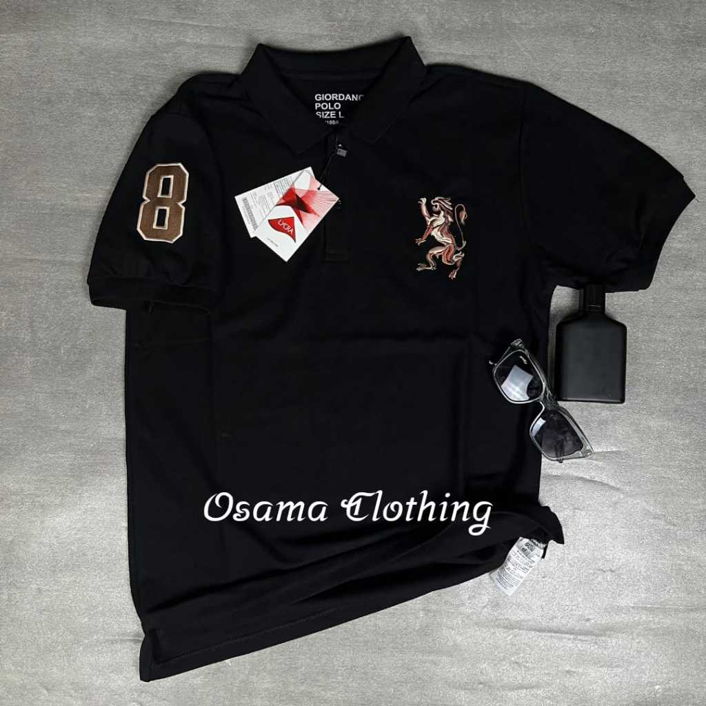 Jual Poloshirt GIOR****DANO 3D Lion Mens Shirt /Kaos Krah Napoleon 8 ...