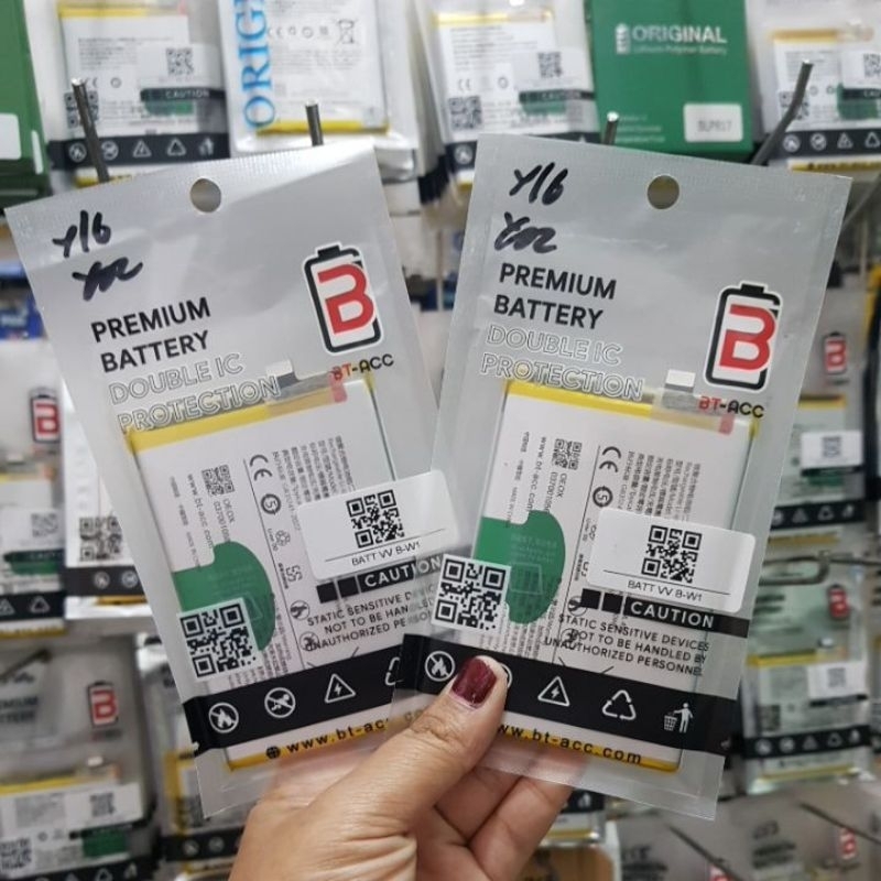 Jual BATTERY PREMIUM BT-ACC VIVO Y16 /Y02 ( B-W1 ) | Shopee Indonesia