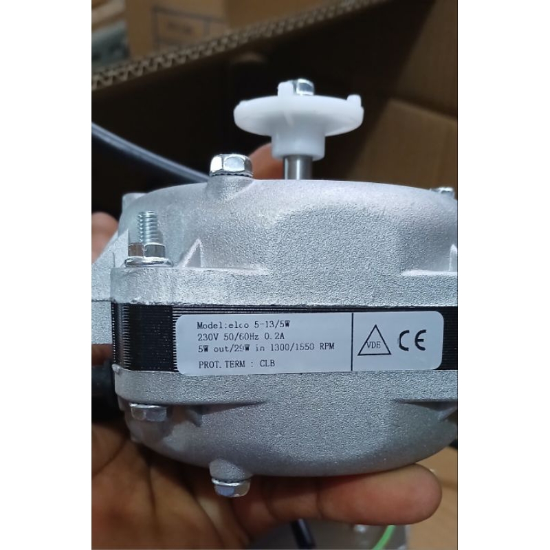 Jual Fan motor kulkas Showcase 5 W ELCO | Shopee Indonesia