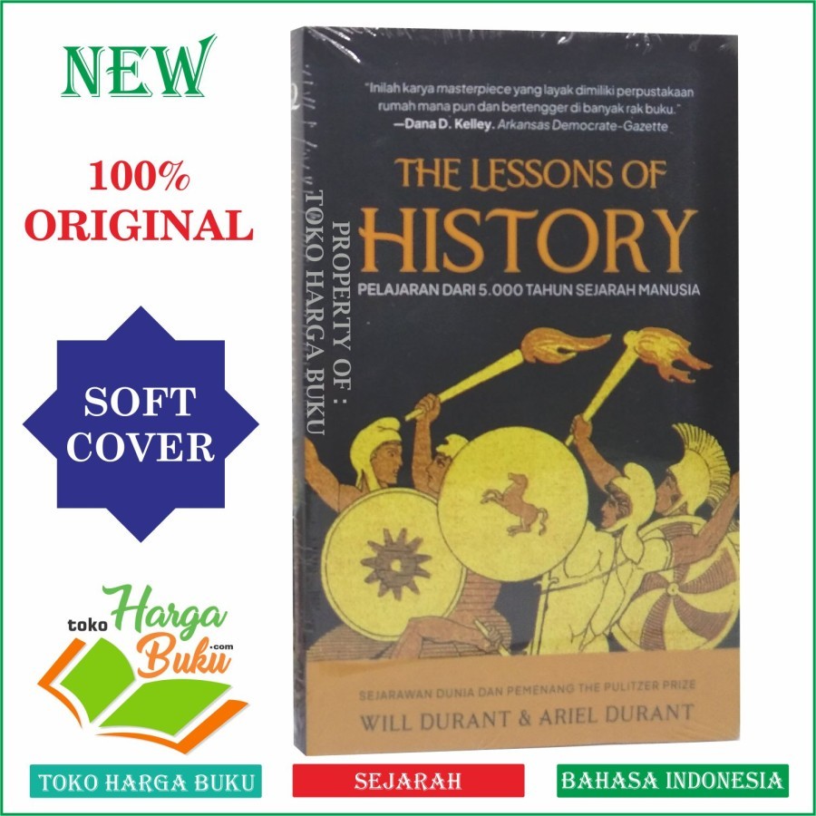 Jual The Lessons of History Pelajaran Dari 5000 Tahun Sejarah Manusia ...