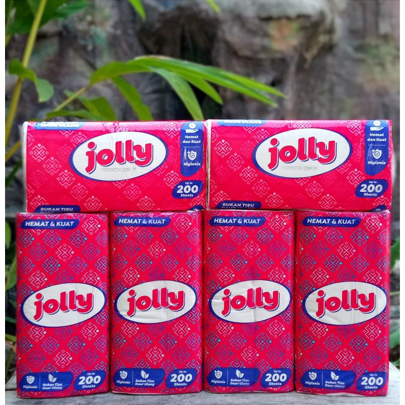 Jual [6 Pak] Tissue Jolly 200 Tisu Joly 200 Paket Tissue Tisu Murah ...