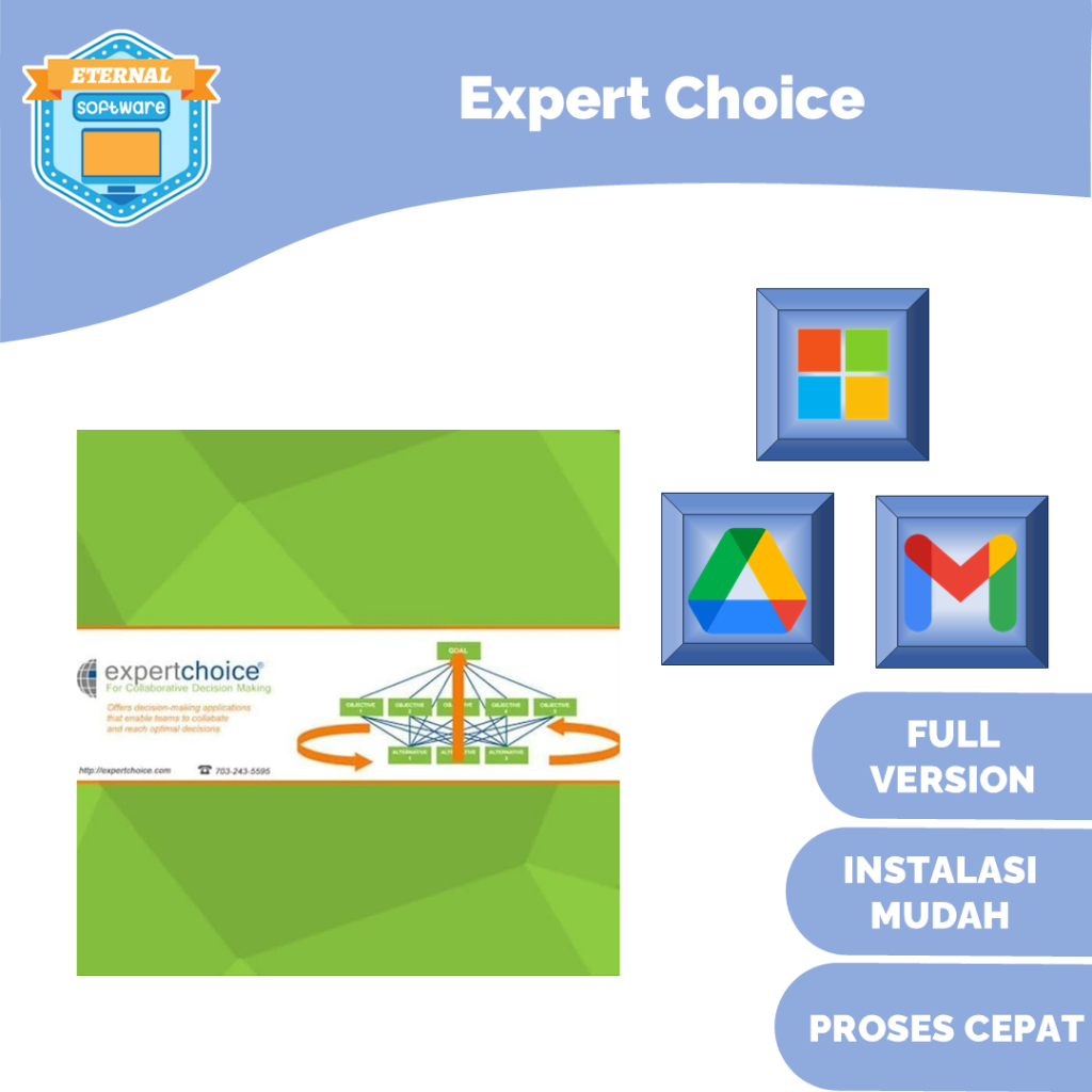 Jual Expert Choice Full Lisensi Aplikasi Pembantu Pengambil Keputusan ...