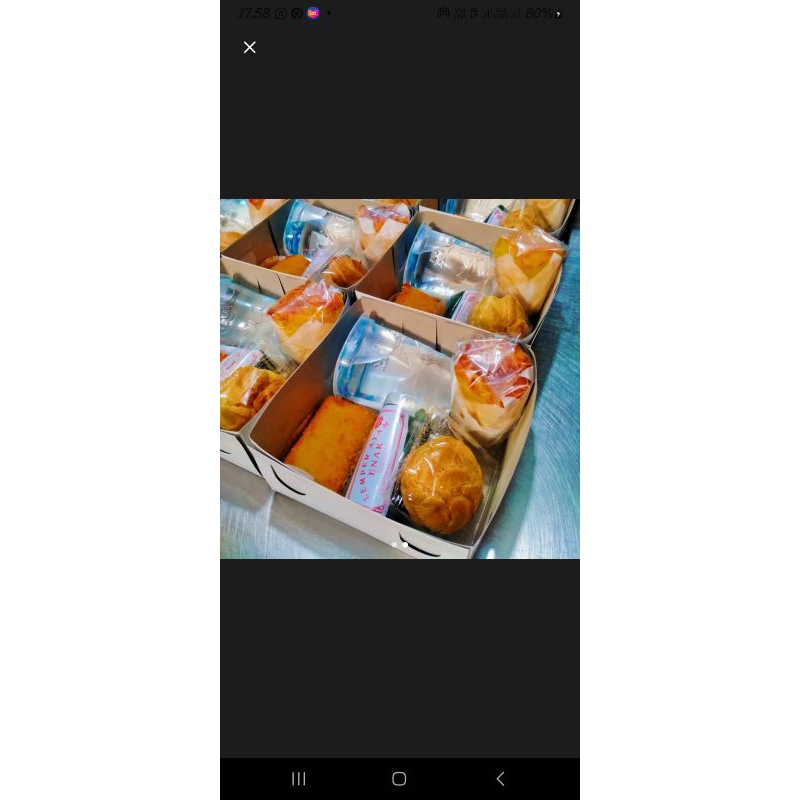 Jual Snack box 4 kue 1 air snack box ulang tahun syukuran | Shopee ...