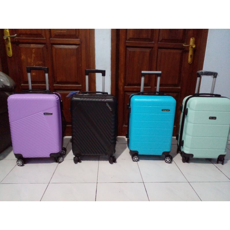 Jual koper murah ukuran 20inchi merk Polo,, awet, murah, baru dan bagus ...