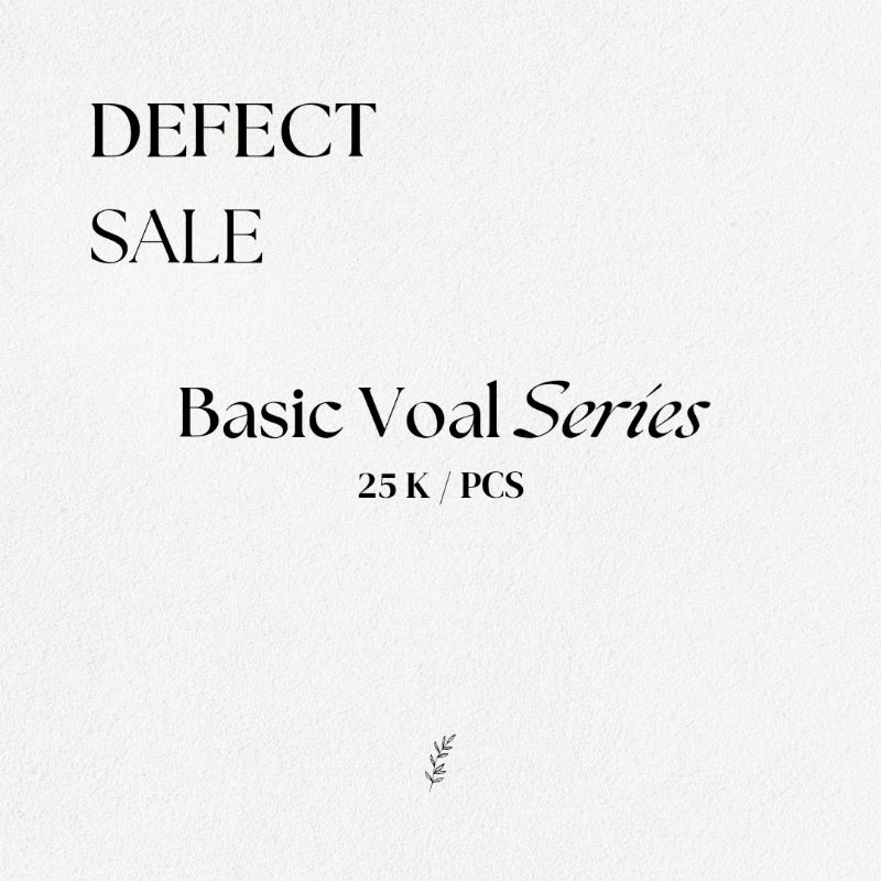 Jual DEFECT SALE - BASIC VOAL SERIES | Shopee Indonesia