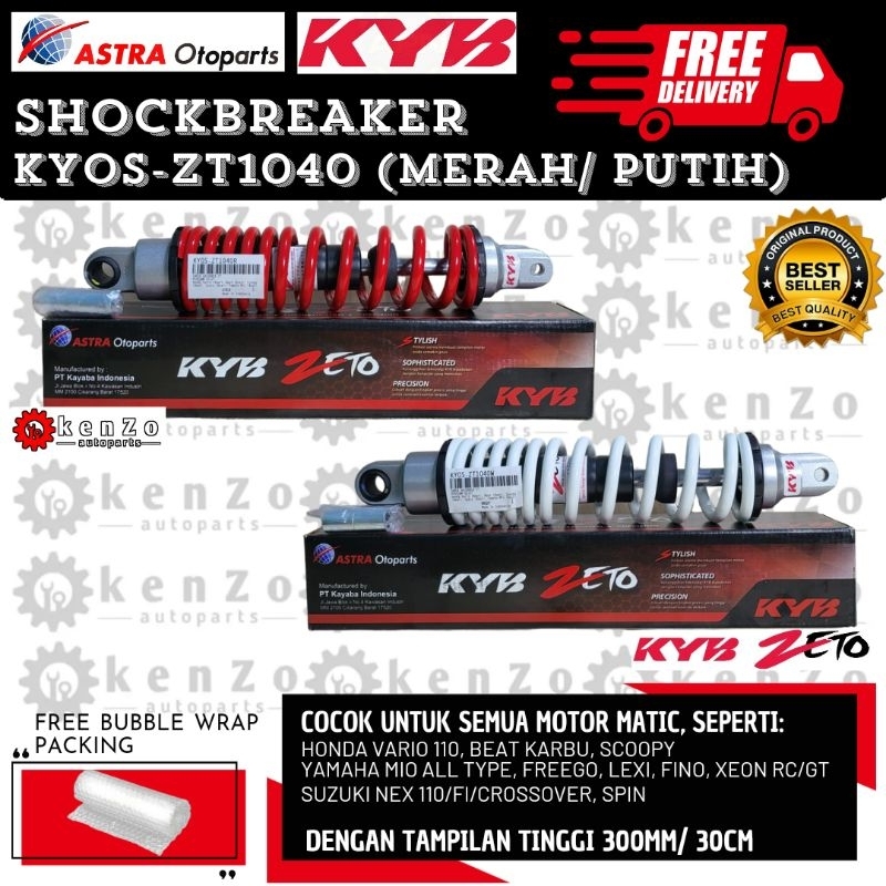 Jual [Garansi Original Produk] [Kyb Zeto] Shockbreaker Motor Suzuki Nex ...