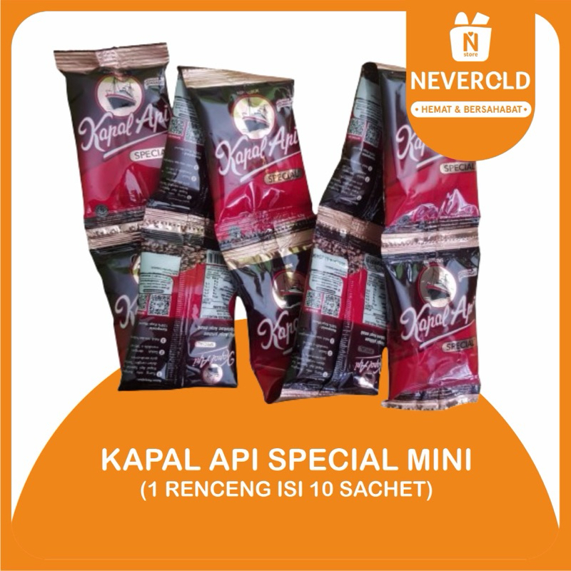 Jual KOPI KAPAL API MINI 1 RENCENG 10 SACHET | Shopee Indonesia
