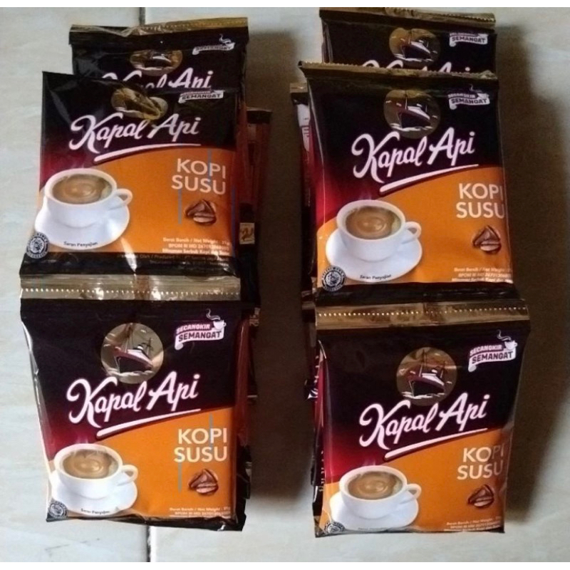 Jual Kopi Susu Kapal Api - 10 pcs/renceng | Shopee Indonesia