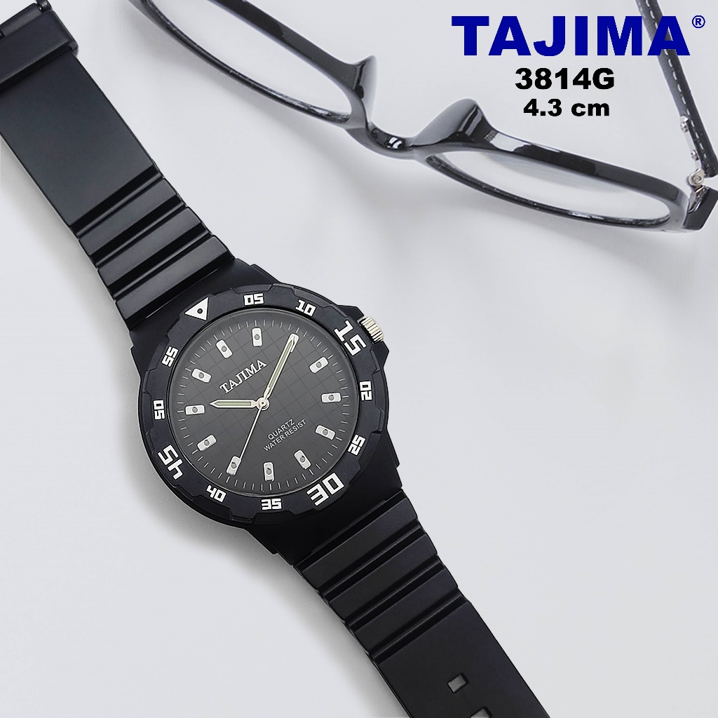 Jual TAJIMA Jam Tangan Pria Analog 3814 Water Resist Original Garansi 1 ...