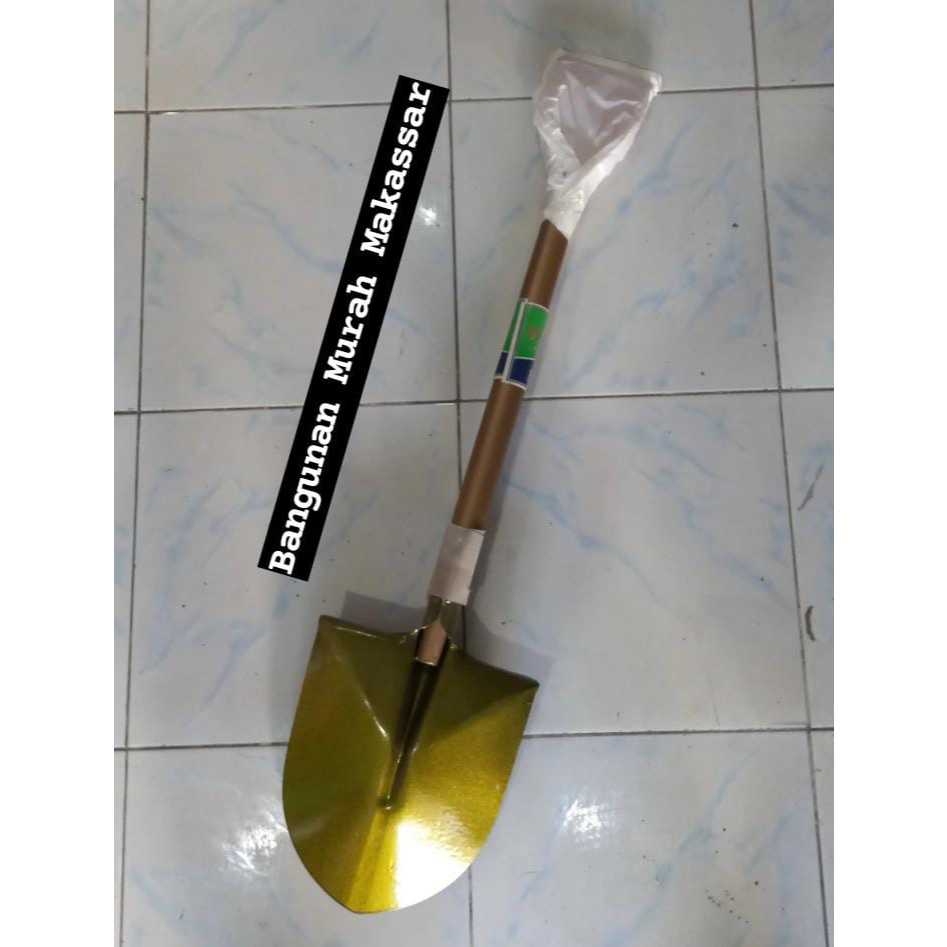 Jual Sekop Lancip Baja / Skop Sekop Papak Pasir Gagang Besi Merek "CAP ...