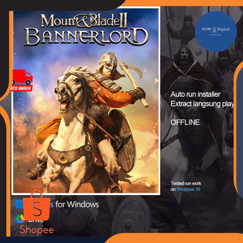 Jual NOWDIGITAL Mount and Blade II Bannerlord Digital Deluxe - Game PC ...