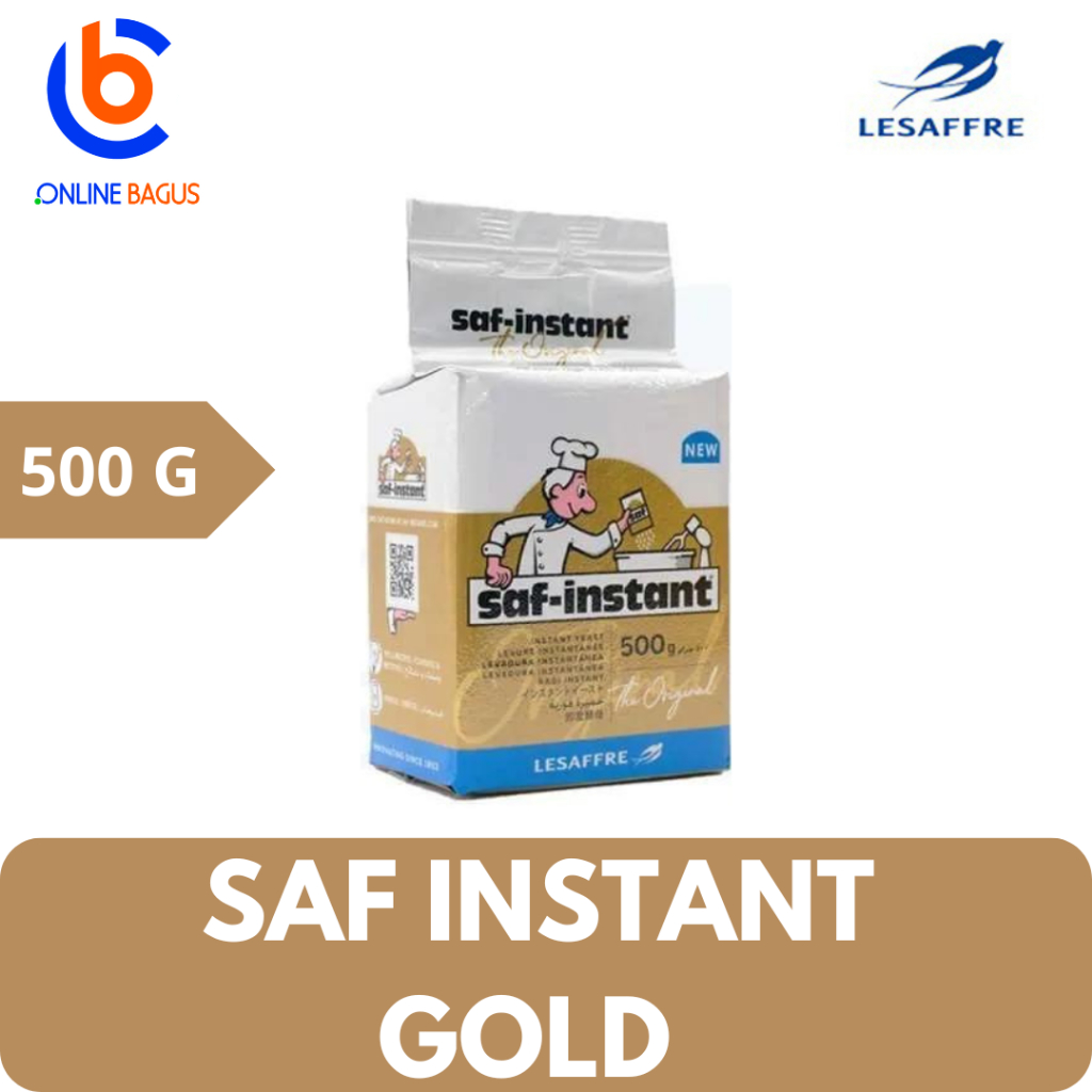 Jual SAF INSTANT GOLD, Ragi Kering Instan 500 GR | Shopee Indonesia