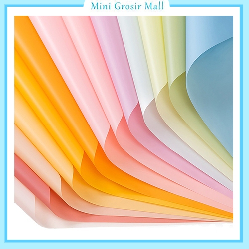 Jual Flower Wrapping Paper Varian Polos Kertas Buket Bunga Cellophane ...