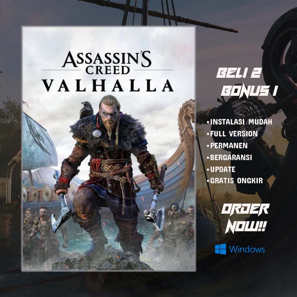 Jual Assassins Creed Valhalla | GAME PC - LAPTOP | Shopee Indonesia