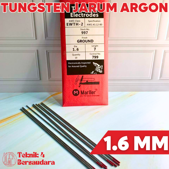 Jual Tungsten SS 1.6mm Jarum Las Argon Las Tig 1.6mm | Shopee Indonesia