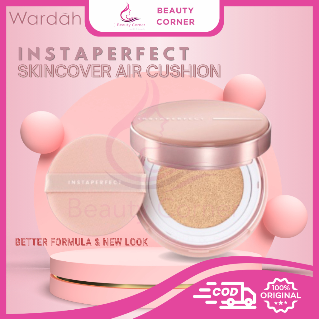Jual Wardah Instaperfect Skincover Air Cushion | Shopee Indonesia