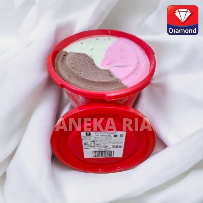 Jual Diamond Es Krim Neo Chocochip 8 Liter | Shopee Indonesia