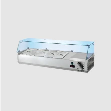 Jual SALAD SHOWCASE VRX-1200 (MESIN DISPLAY SALAD & BUAH) CROWN HORECA ...