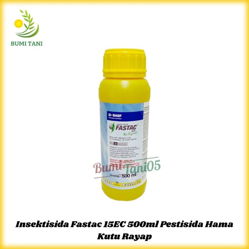 Jual Insektisida Fastac 15EC 500ml Pestisida Hama Kutu Rayap Bahan ...