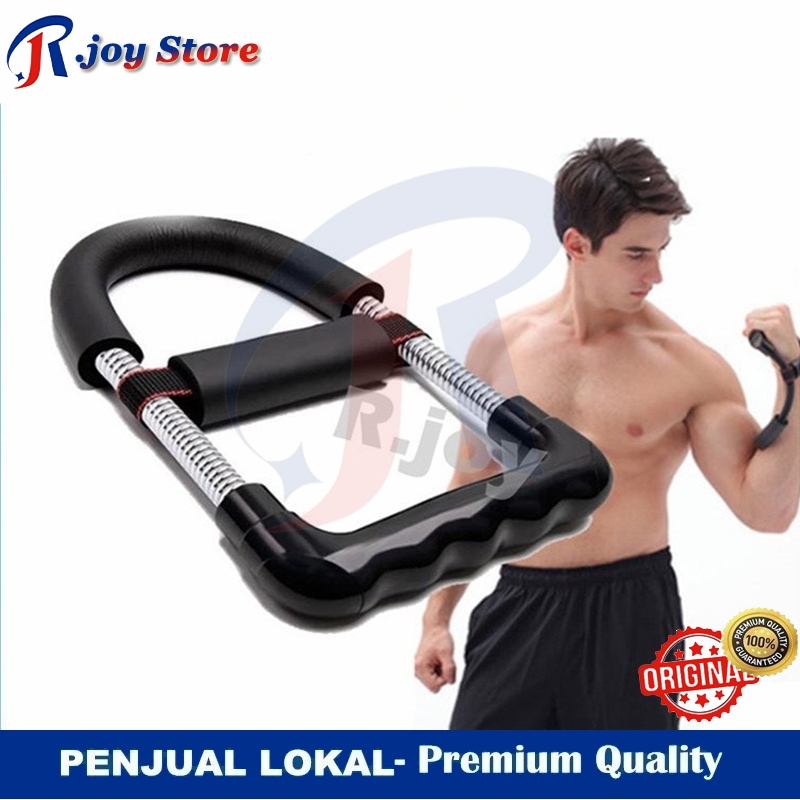 Jual Power wrist forearm exercise hand grip pembentuk 20 KG otot tangan ...