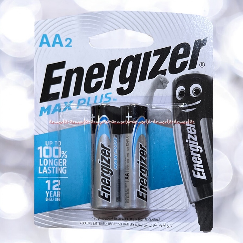 Jual Energizer AA Max Plus Baterai Tahan Lama Kuat Batrai A2 AA Battery ...